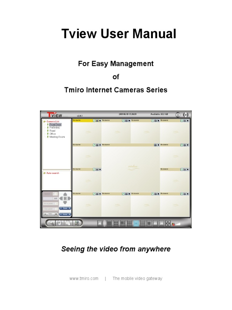Tview Software User Manual v2.0.3 en | PDF | File Transfer Protocol | Video