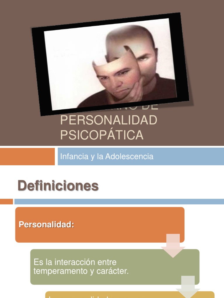 Psicopatía y Trastorno Antisocial | PDF | Desorden de personalidad ...