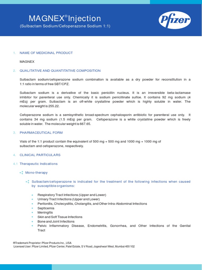 Magnamycin Injection | PDF | Antibiotics | Gram Negative Bacteria