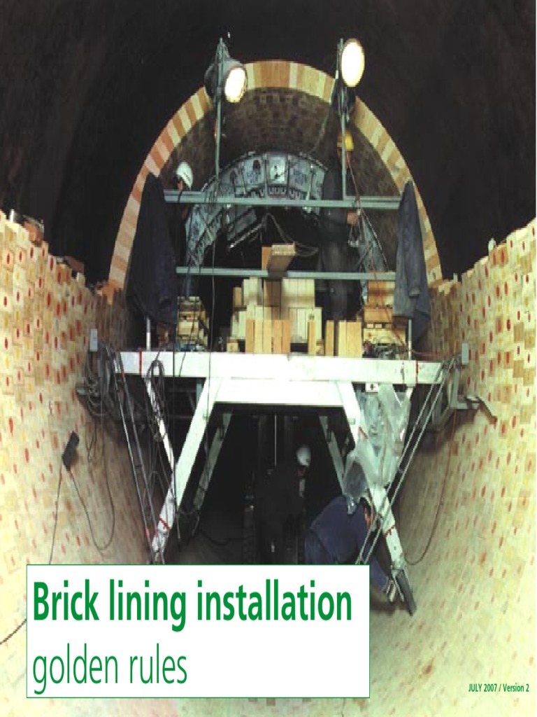 Brick Lining Installation-Golden Rules | PDF | Refractory | Brick