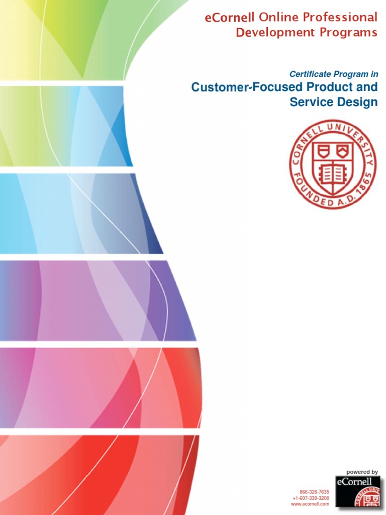 eCornell Customer-Focused Design Certificate | PDF | Risk Management ...