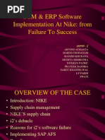 Nike's ERP Journey: From Failure to Success | PDF | Nike | Enterprise Resource Planning