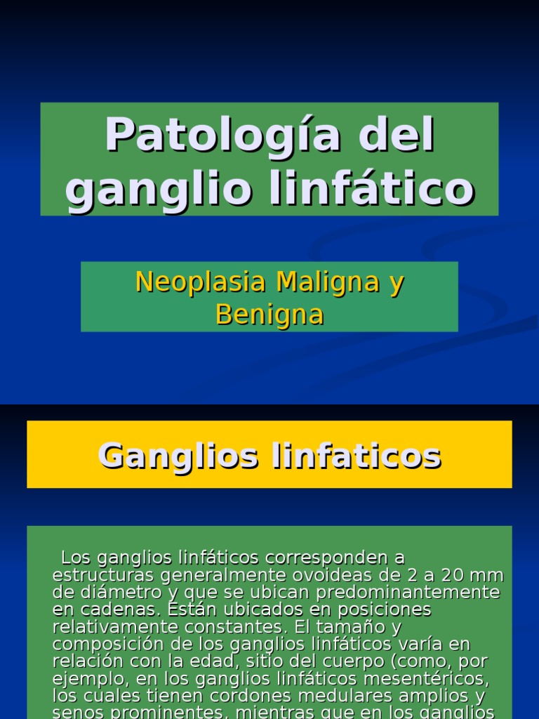 Patología Linfática Neoplasias Benignas y Malignas | PDF | Leucemia ...