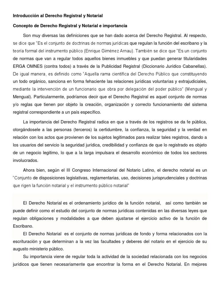 EXAMEN Derecho Registral y Notarial | PDF | Propiedad | Justicia