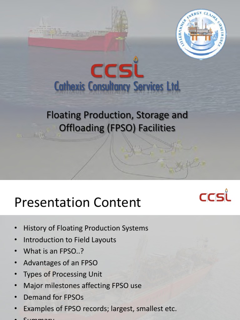 FPSO Presentation | PDF | Fossil Fuels | Petroleum
