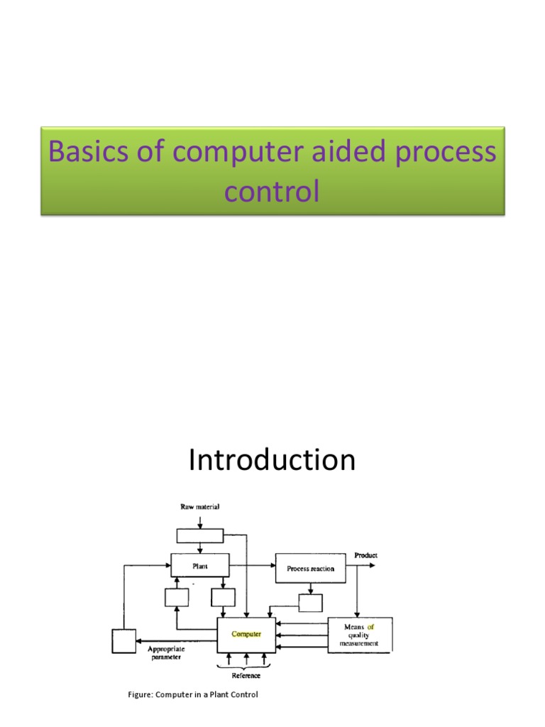 1.basics of Computer Aided P C | PDF | Control System | Scheduling ...