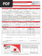 COMFACOR Formulario | PDF | Salario mínimo | Salario