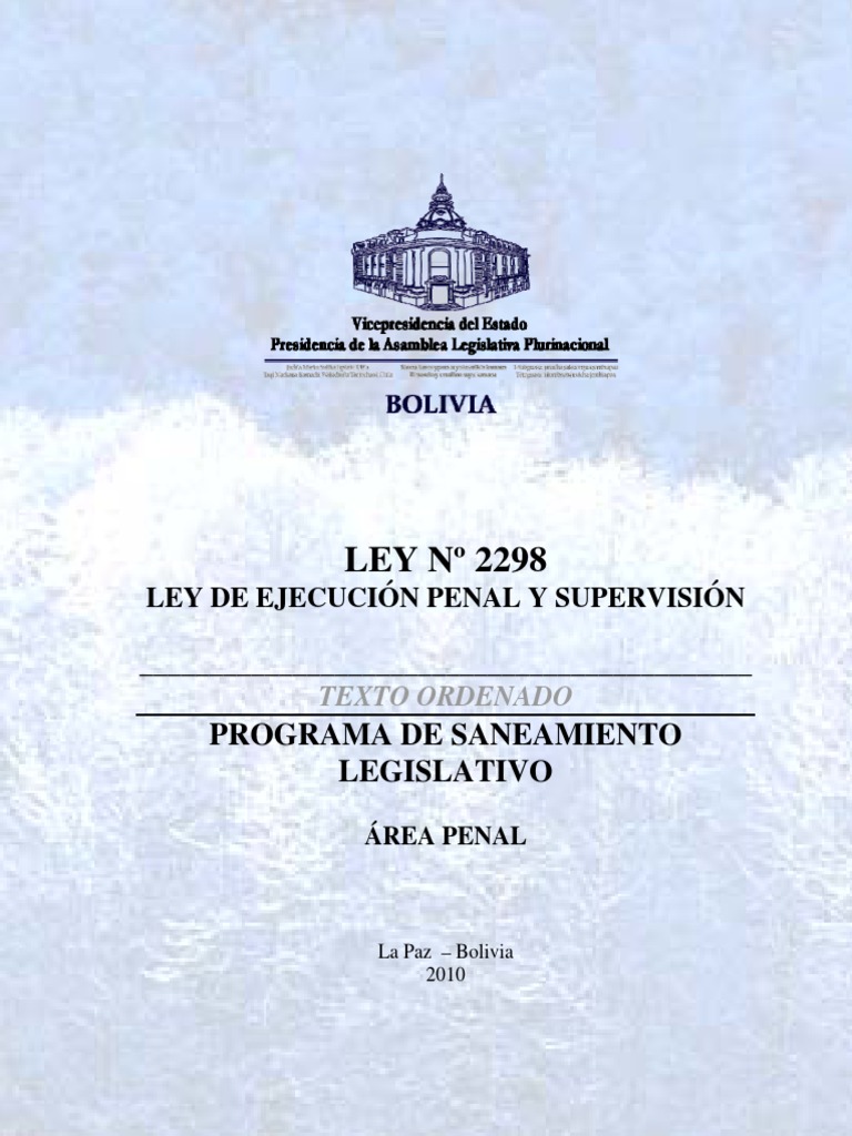 Ley #2298 | PDF