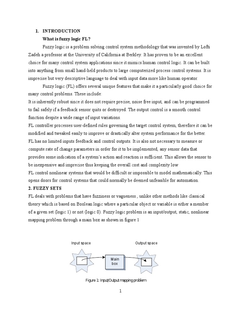 Fuzzy Logic | PDF | Fuzzy Logic | Control System