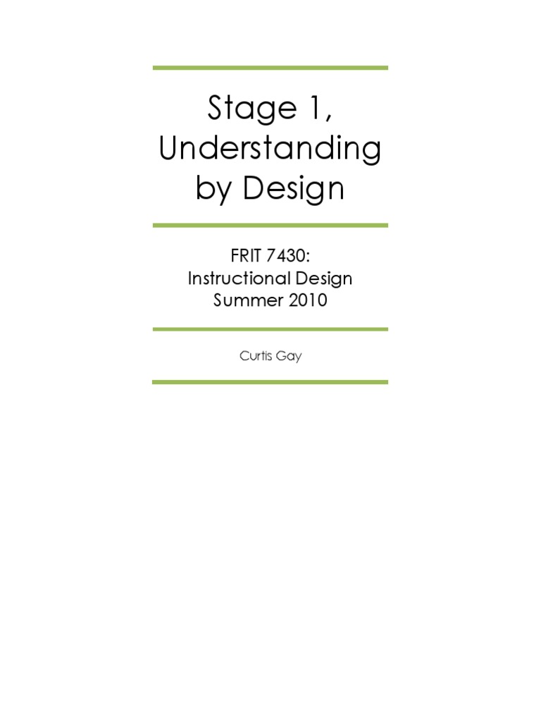 UbD Lesson | PDF | Matrix (Mathematics) | Determinant