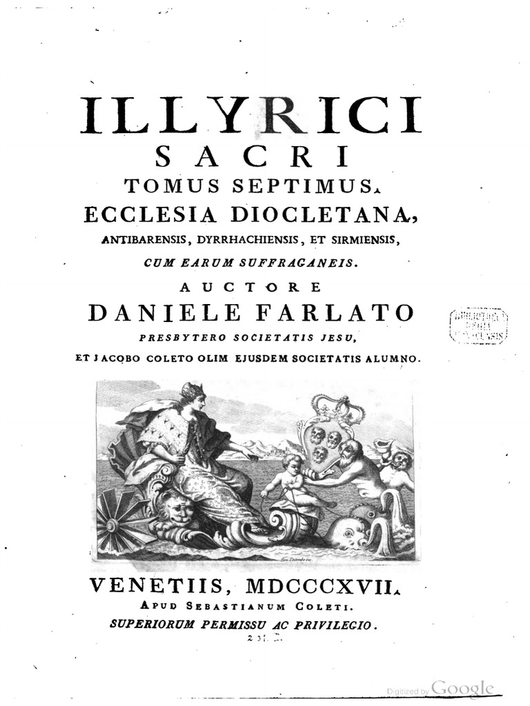 Daniele Farlalti - Illyrici Sacri 7 - Illyricum Sacrum 7 - Ecclesia ...