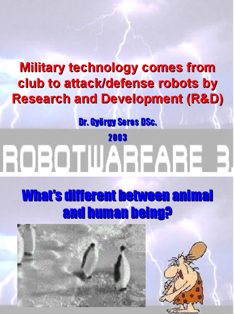 Military Technology and R&D Evolution | PDF | Strategic Defense ...