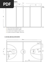 Cancha Reglamentaria Multiusos (Conade) | PDF