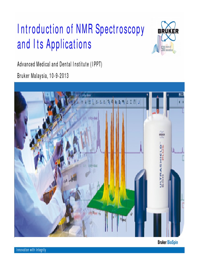 IPPT NMR Talk Slides - Introduction of NMR Spectroscopy and Its ...