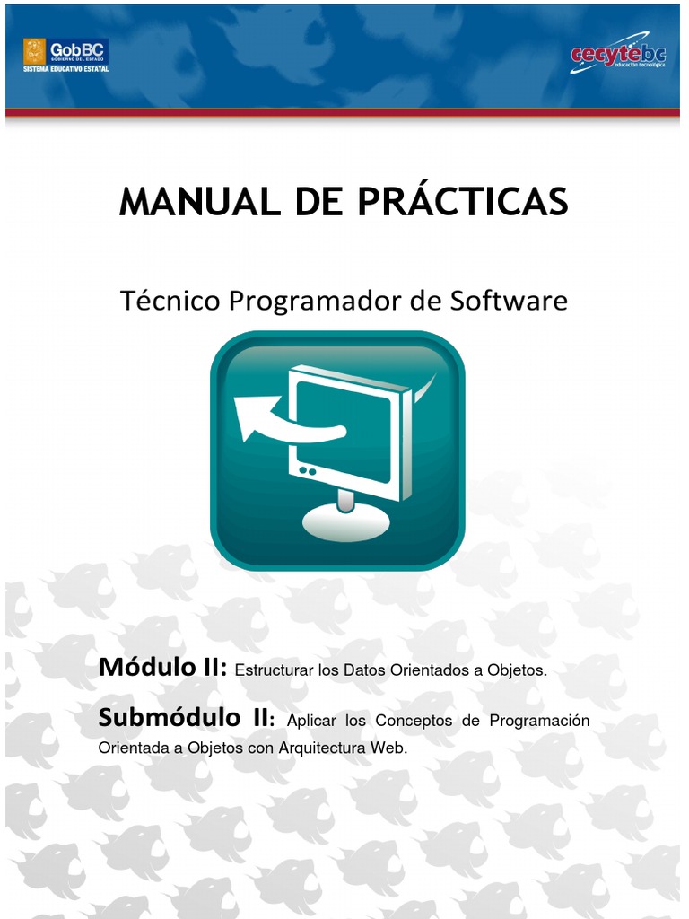 Manual de Practicas m2s2 | PDF | Programación orientada a objetos | Java (lenguaje de programación)