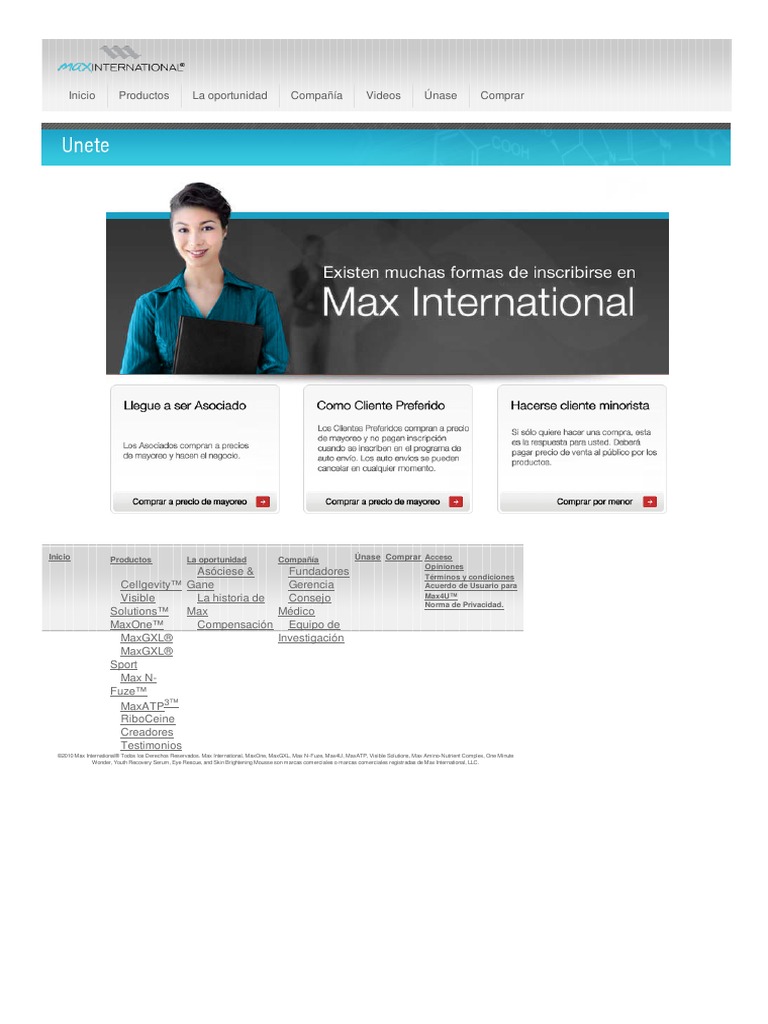 Max International Mexico | PDF | Negocios | Salud y bienestar