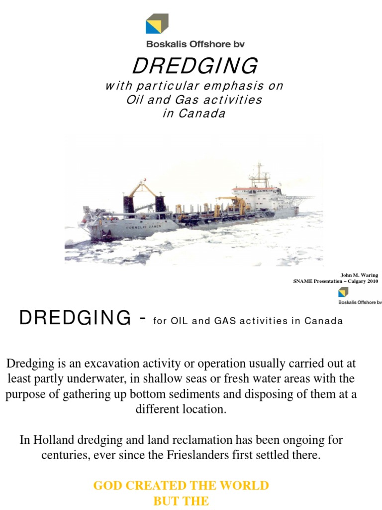Dredging | PDF | Dredging | Water And The Environment