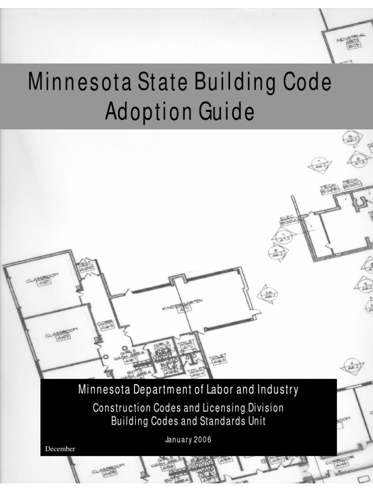 Minnesota State Building Code Adoption Guide: Minnesota Department of ...