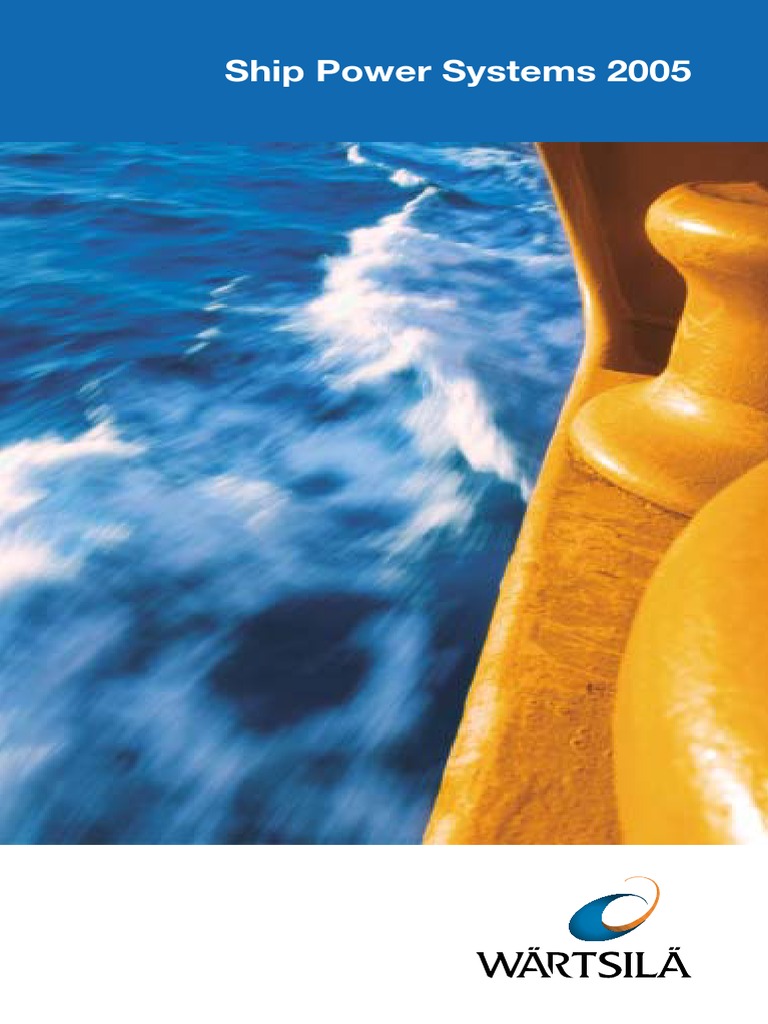 Wartsila 2005 | PDF | Marine Propulsion | Engines