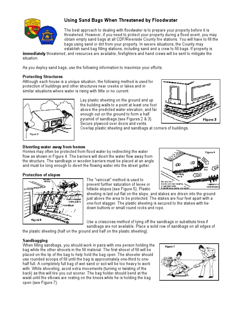 Sandbag Use | Download Free PDF | Flood | Water