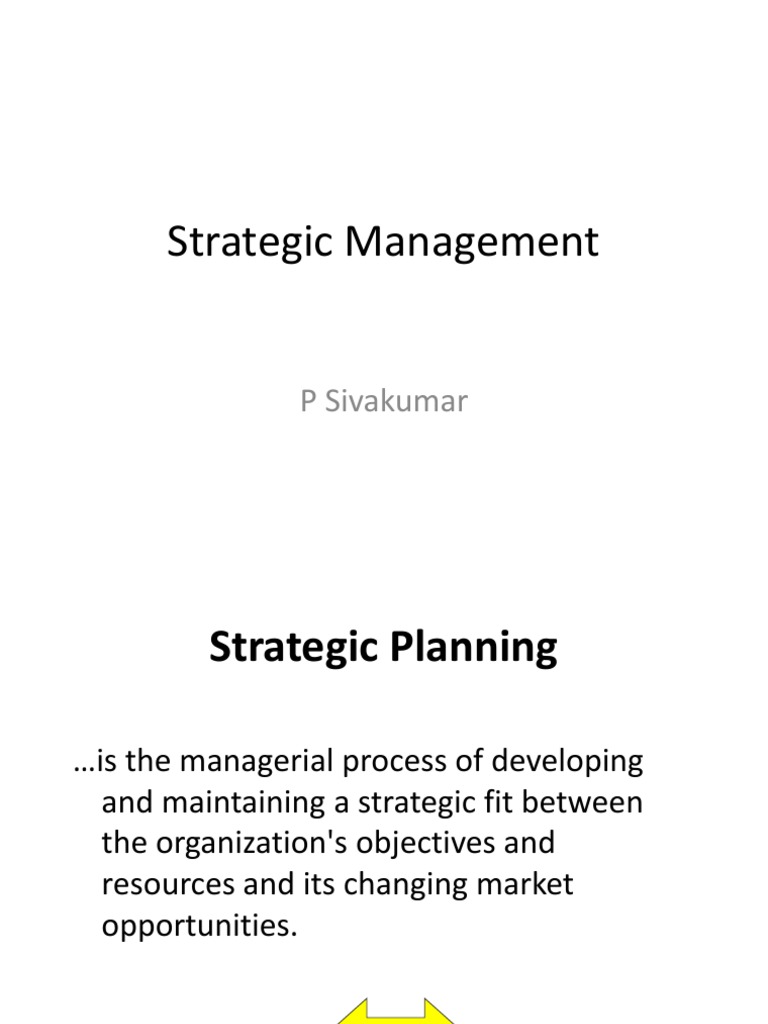 Strategic Management | PDF | Strategic Management | Accountability