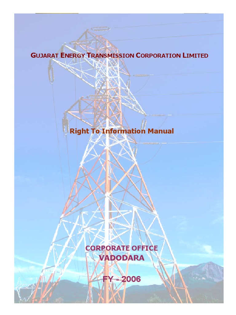 RTI of GETCO | PDF | Electrical Substation | Electric Power Transmission