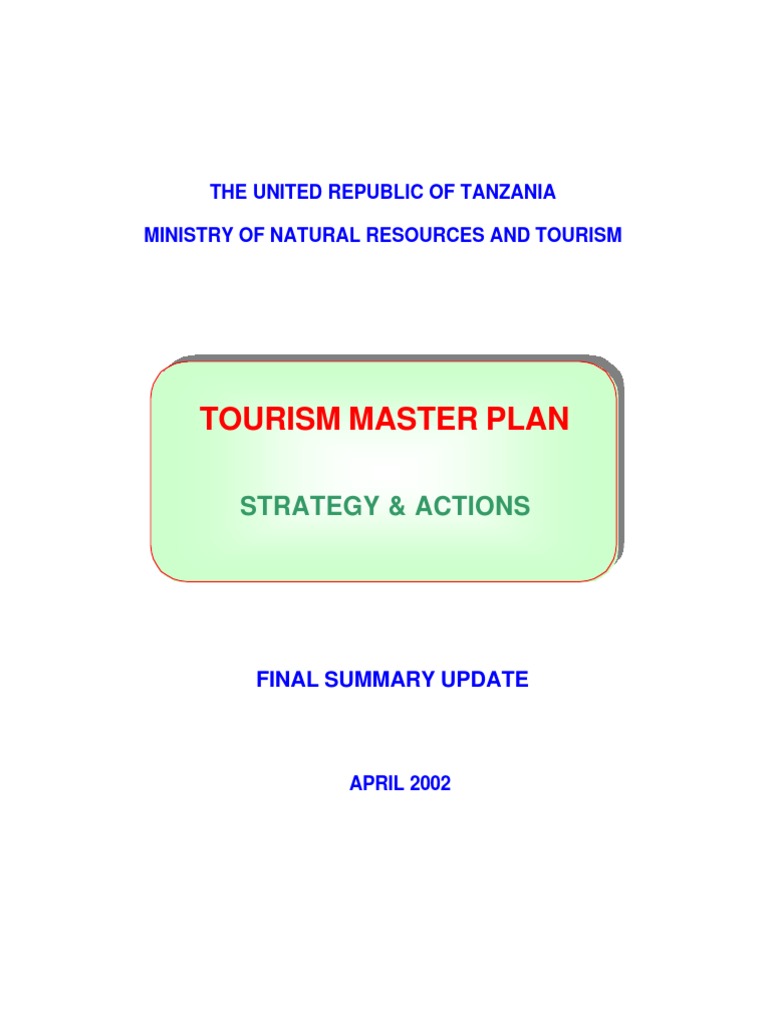 tourism master plan in Tanzania | Tanzania | Tourism