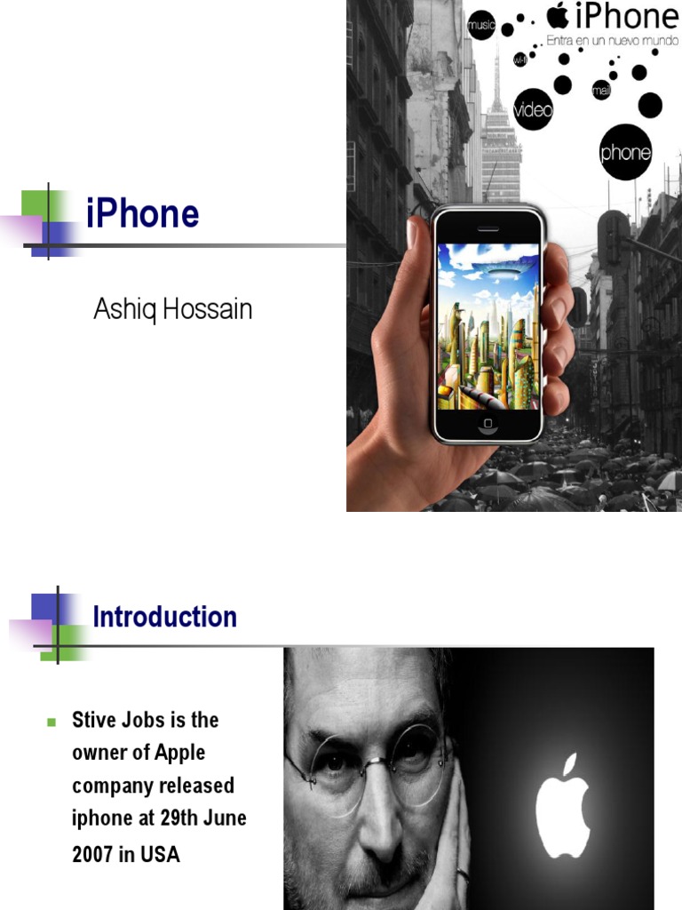 Presentation On Iphone | PDF | Games & Activities