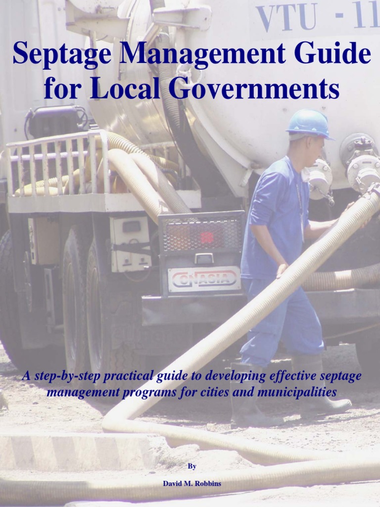 Septage Management Guide 1 | PDF | Septic Tank | Sewage Treatment