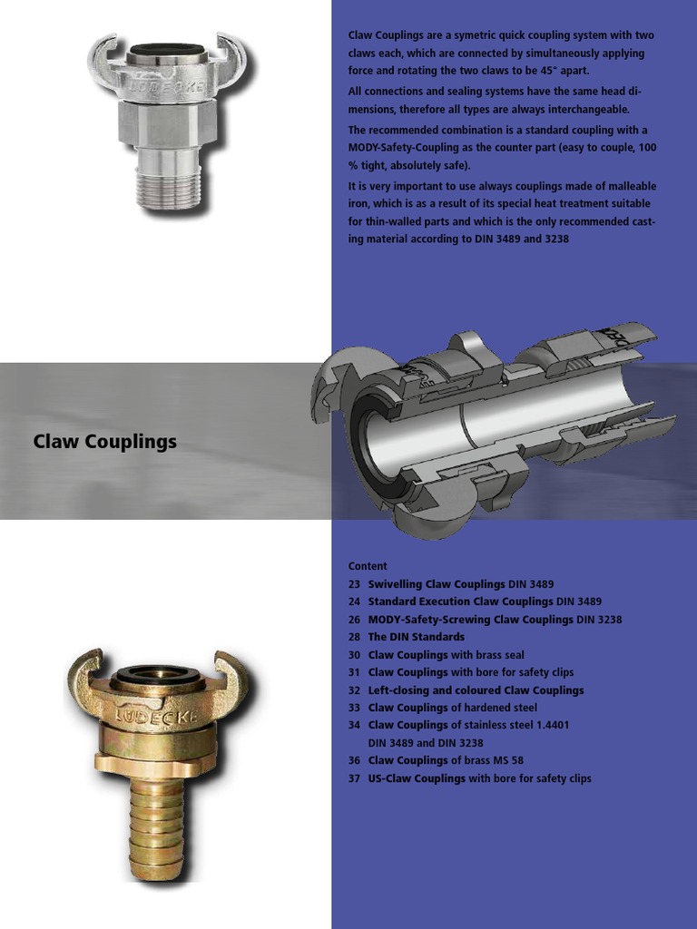 03 Claw Couplings | Screw | Ductility | Free 30-day Trial | Scribd