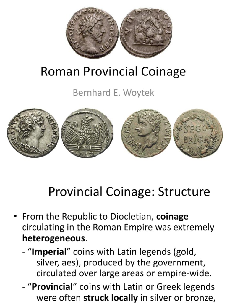 Roman Provincial Coinage Pt 1