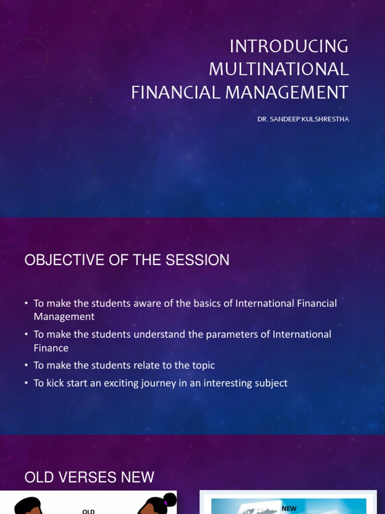 Introducing Multinational Financial Management | PDF | Multinational ...