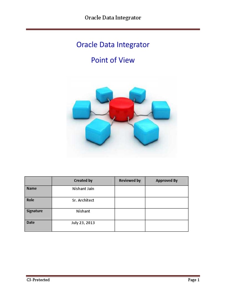 Oracle Data Integratorodi Pov Pdf Oracle Database Oracle