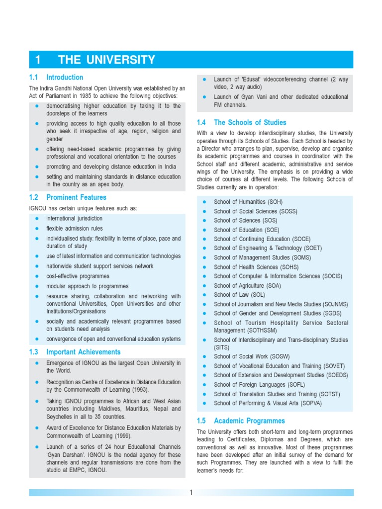 Prospectus | PDF | University And College Admission | Students