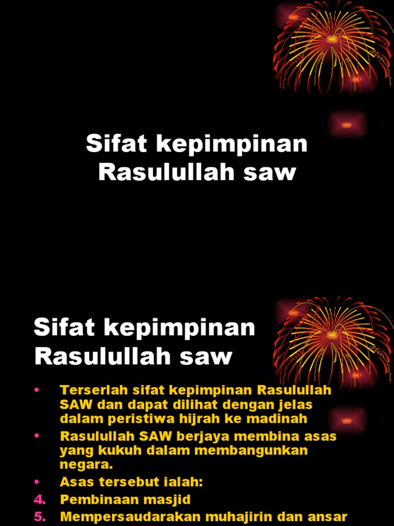 Kepimpinan Rasulullah dan Masjid Quba | PDF