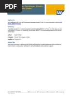 Step by Step SAP NW BPM Scenario | PDF | Component Object Model | Java (Programming Language)