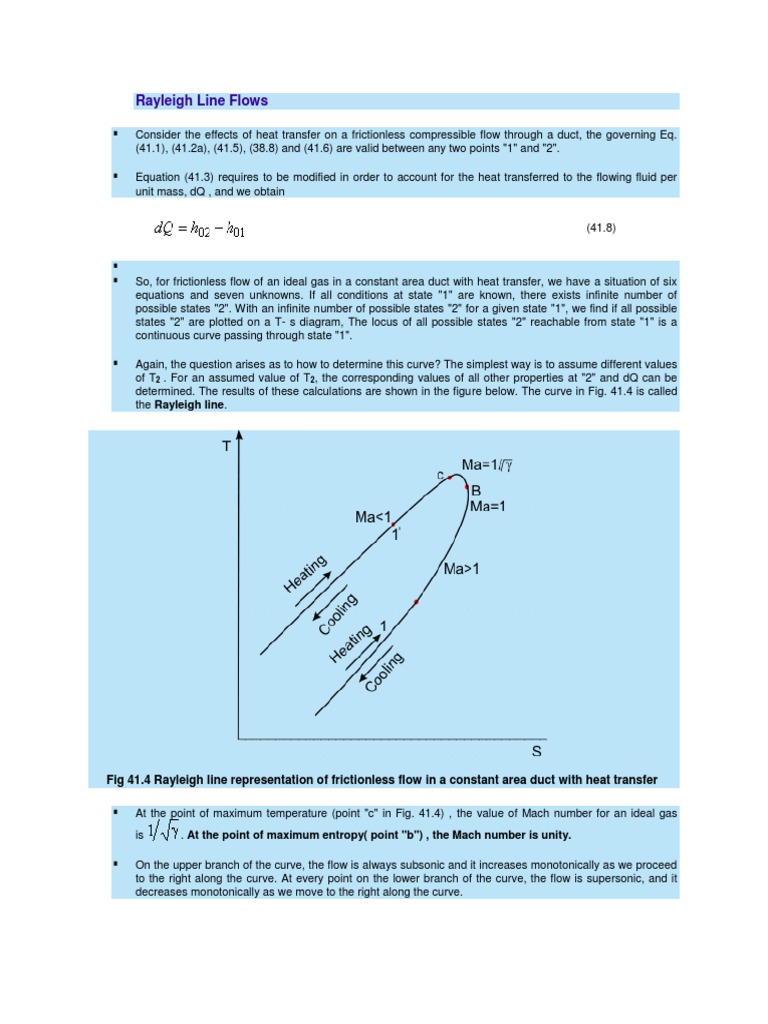 Rayleigh Line Flows | PDF | Boundary Layer | Heat Transfer