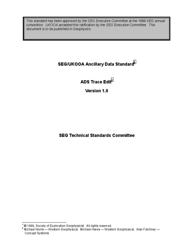 Seg Ukooa Ads Trace Edit Ver1 | PDF | File Format | Reserved Word