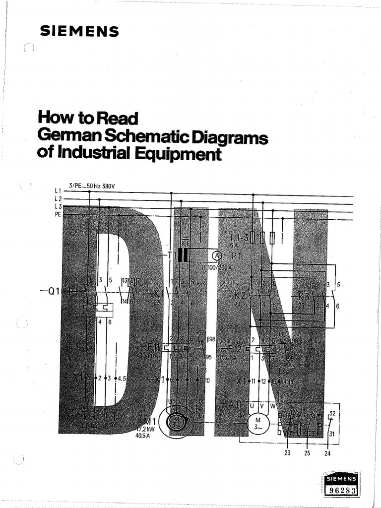 How To Read Din (German) Diagrams | PDF