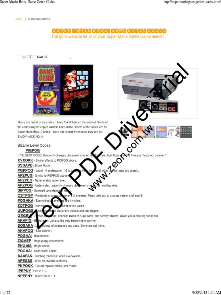 Super Mario Bros | PDF | Mario | Nintendo