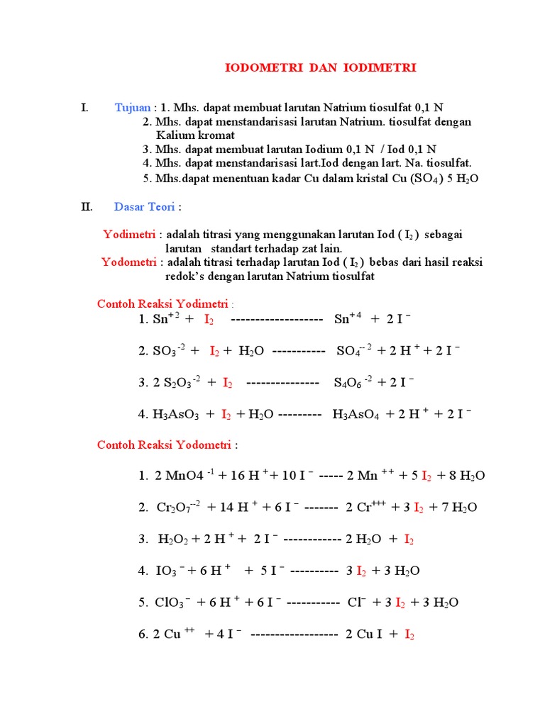 HO - Iodo Iodi | PDF