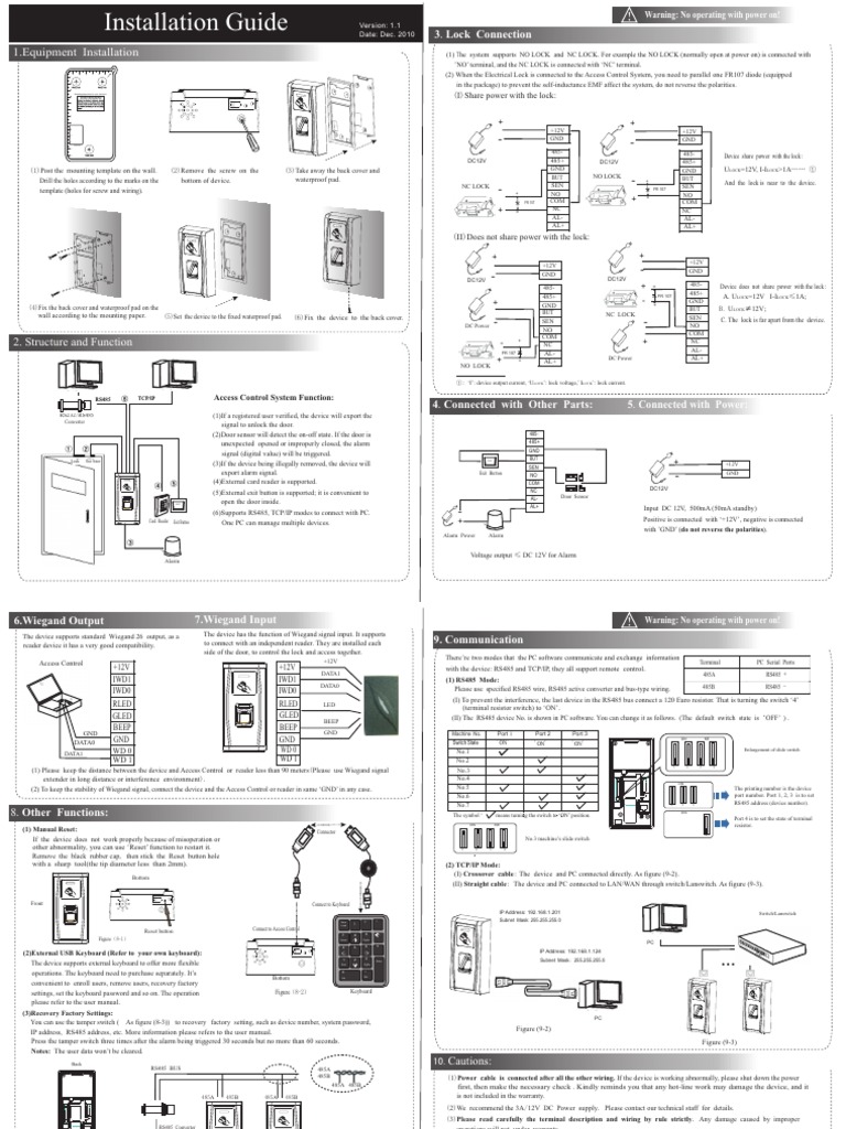 MA300 Instal Manual | Download Free PDF | Computer Keyboard | Access ...