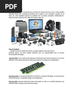 Hardware Basico y Complementario | PDF | Periférico | Hardware de la ...