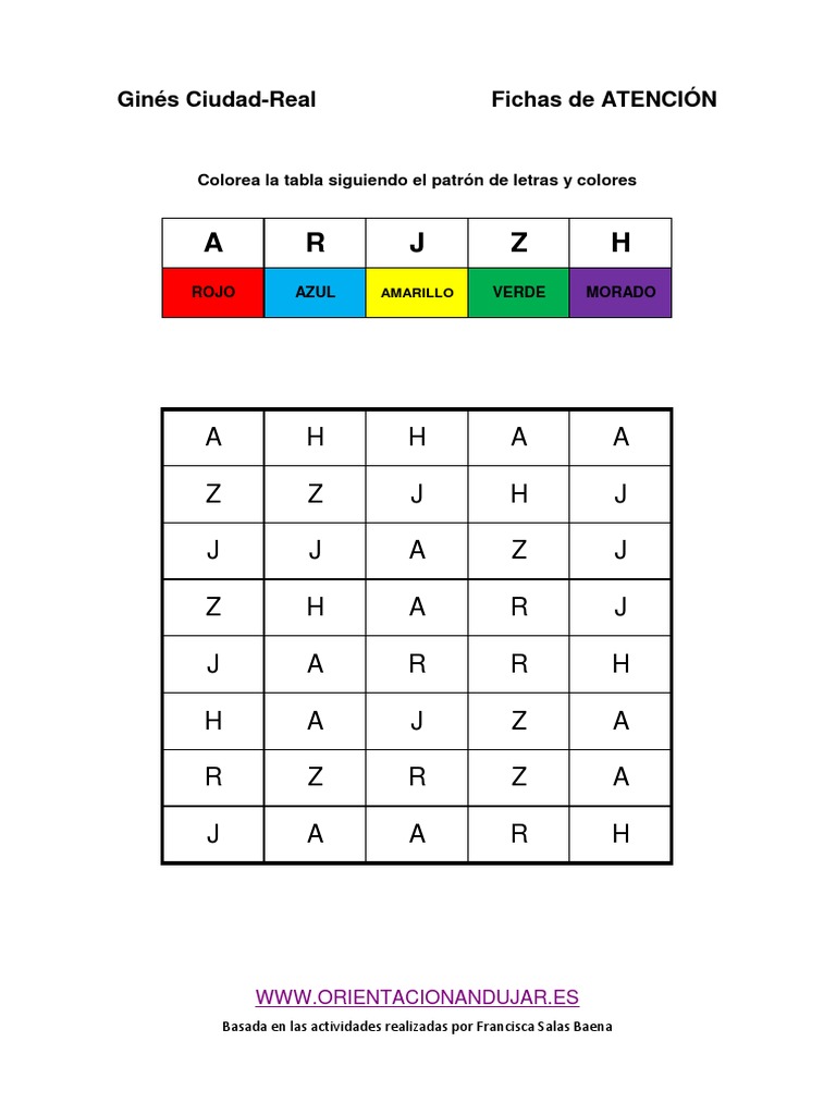 Identifica Letras y Seguir Una Instrucción Colorear Coleccion 2 | PDF ...