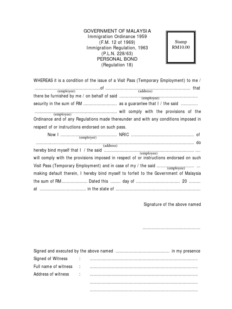 Personal Bond | PDF | Social Institutions | Social Science