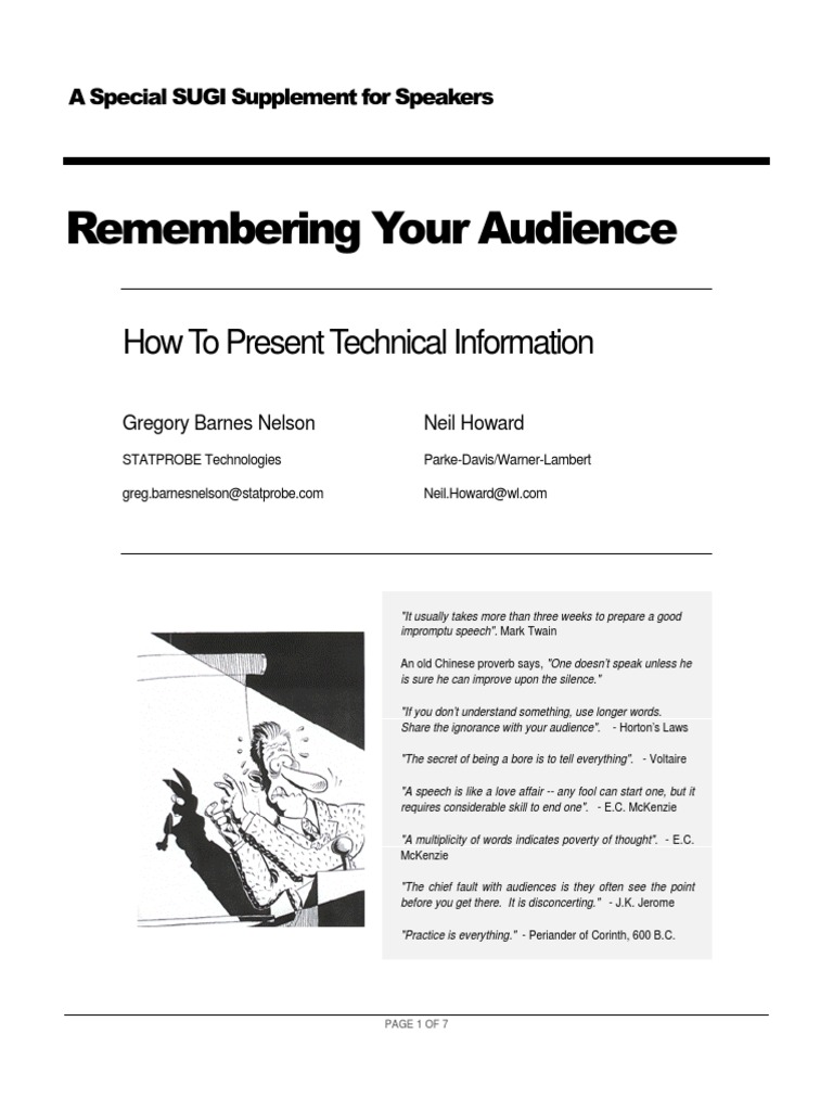 How To Make Sucessful Presentation | PDF | Body Language | Gesture