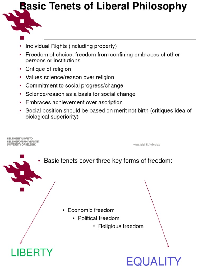 Basic Tenets of Liberal Philosophy and Feminism | PDF | Convention On ...