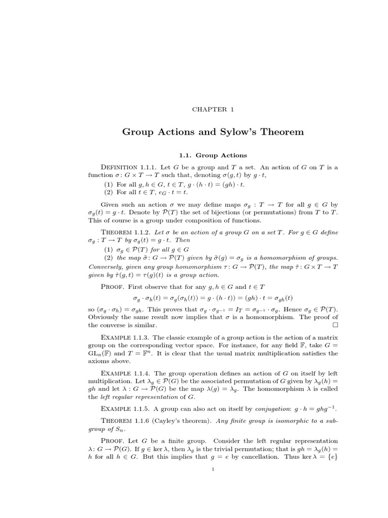 Algebraic Structures Part 1 | PDF | Group (Mathematics) | Group Theory