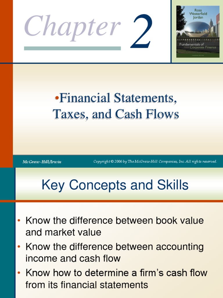 Financial Statements, Taxes, and Cash Flows: Mcgraw-Hill/Irwin | PDF ...