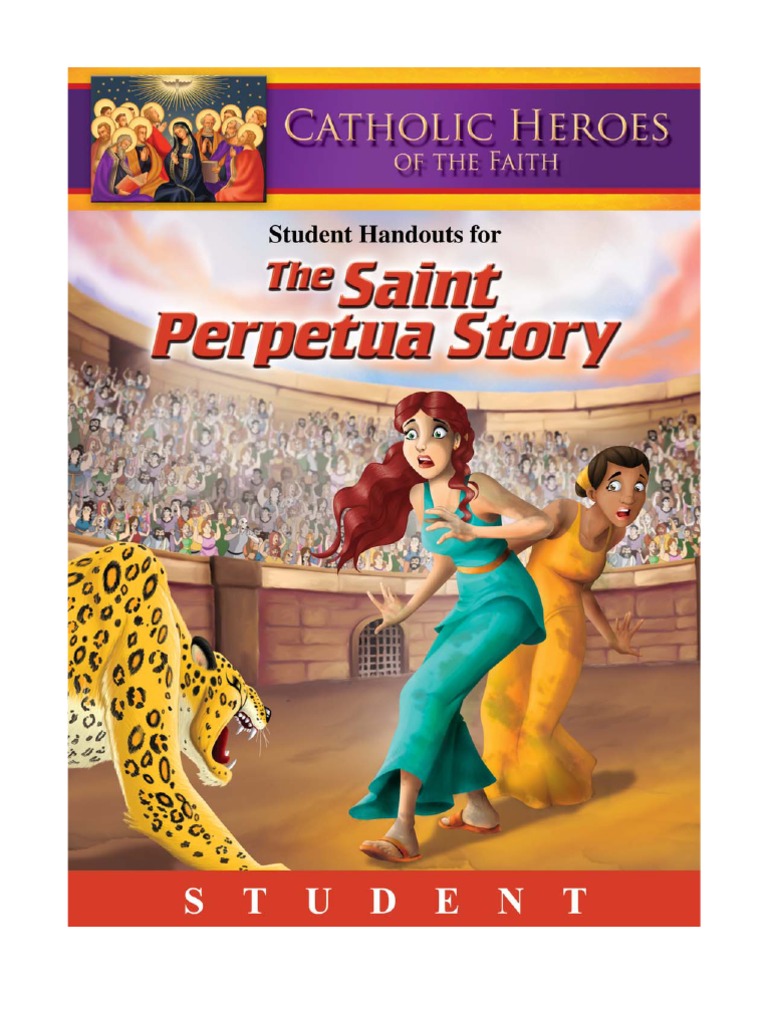 Saint Perpetua Children Activity Book | PDF | Jesus | Catholic Church